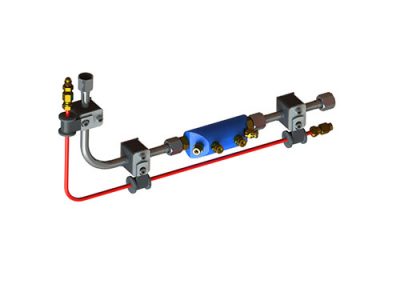 Aluminium nozzle block - Qtec Fire Services | Fire Suppression Systems ...